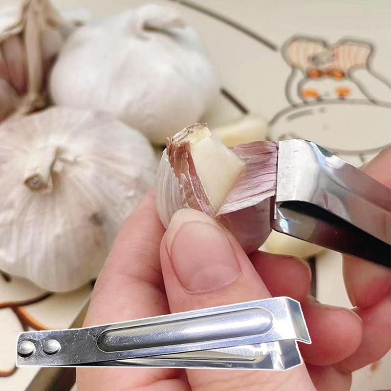 Stainless Steel Garlic Peeler Quickly Garlic Peeling Pluckin - TikTok ...