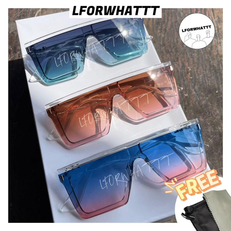 LFORWHATTT Spec oversized Spec mata dfua tone viral sunglasses - TikTok ...