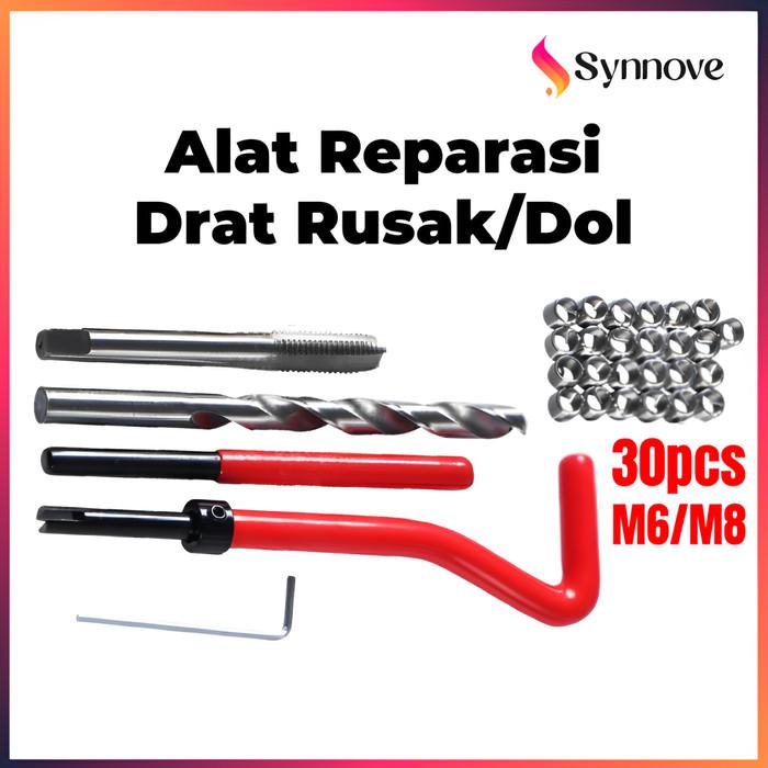 Promo Recoil Set Komplit 30Pcs Recoil M8 Recoil M6 Tap Drat Thread ...