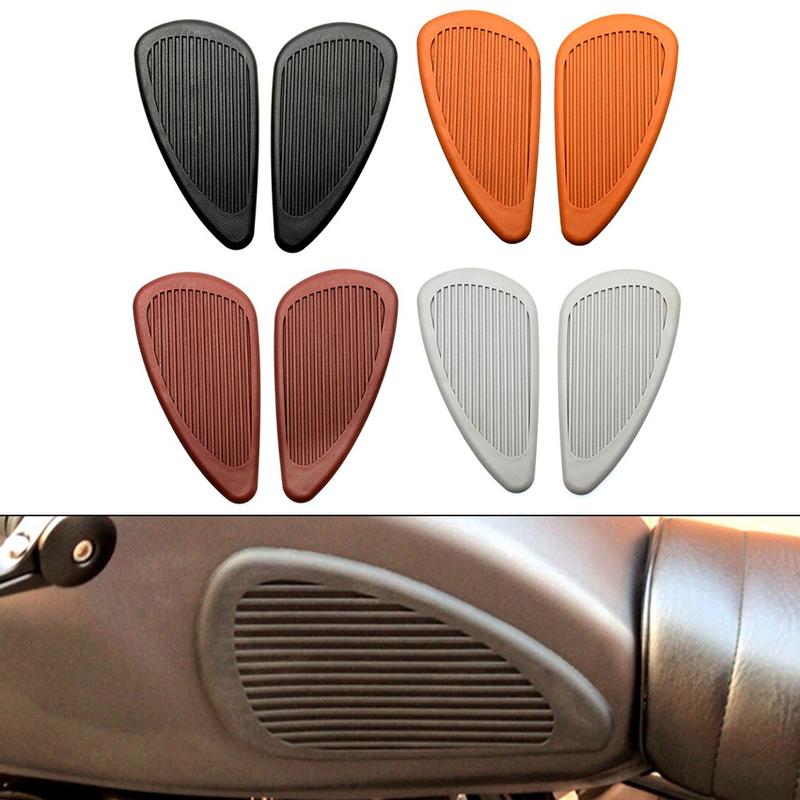 Motorcycle anti-skid fuel tank pad side air knee grip traction - TikTok ...