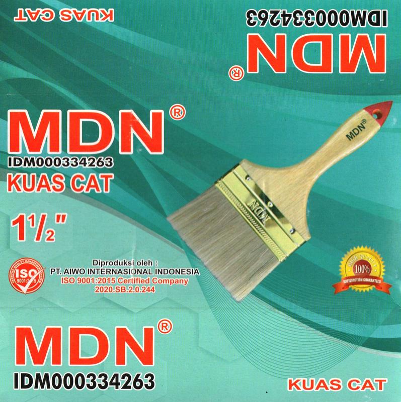 KUAS merk MDN 1,5" kuas cat,Kuas untuk pembersih,Kuas untuk melukis,kwas, - Shop | Tokopedia