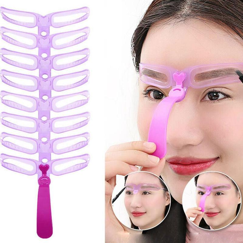 Kit Stensil Kening, Templat Membentuk, Pegang Tangan, Kad Kening ...