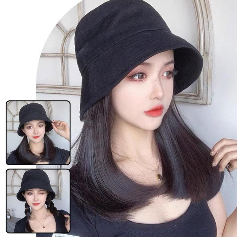Topi Rambut Palsu Jepun, Semua-dalam-satu, Untuk Wanita, Musim - TikTok ...