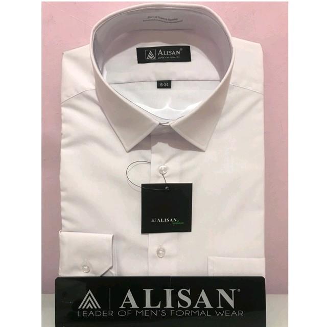 Kemeja Alisan Original Reguler Putih Lengan Panjang - Shop | Tokopedia