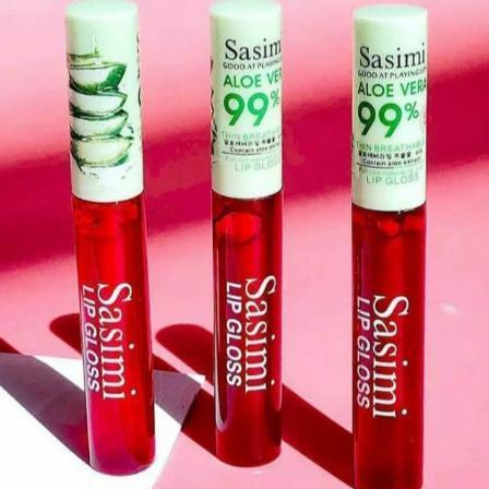 Lip Tint Aloe Vera Sasimi 99% - Lip Gloss Natural Color - Lip Tint ...