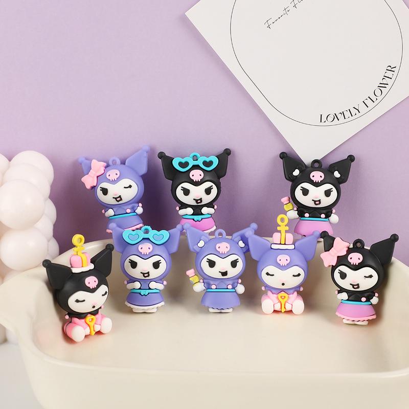 Rantai Kunci Getah Lembut Kuromi, Pesona Beg Pasangan Sanrio - TikTok ...