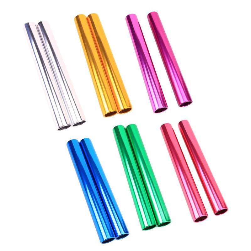 2Pcs Aluminum Alloy Relay Sticks Anti Slip Reusable Athletic - TikTok ...