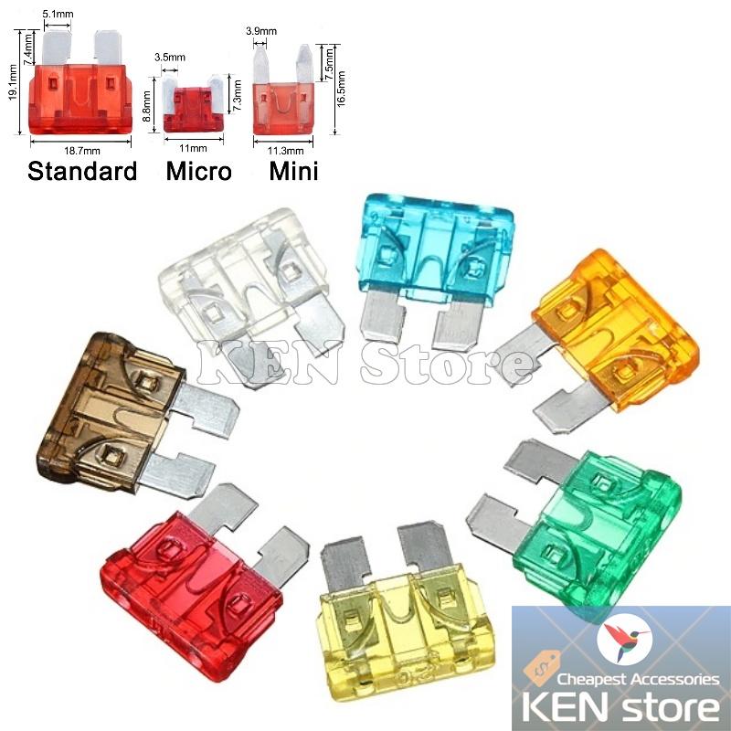 Ken Store Cầu Chì Size Chuẩn / Mini / Micro 2A-40A Dùng Cho - TikTok ...