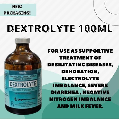 Dextrolyte Electrolytes Amino Acids plus Vitamin B Complex swine ...