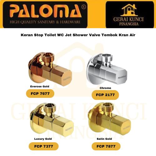 Jual Keran Stop Toilet WC Jet Shower Valve Tembok Kran Air PALOMA FCP ...