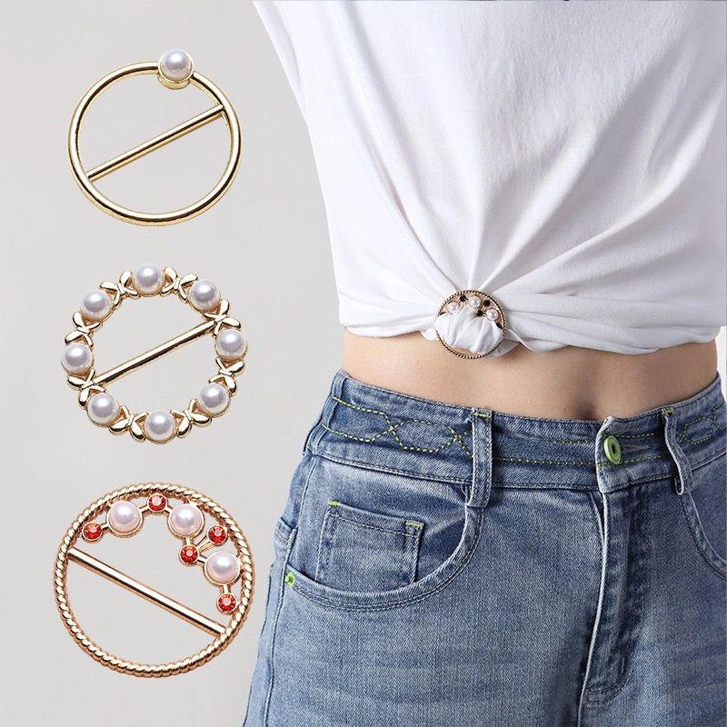 Clothes Corner Buckle Multi-use Versatile Buckle Ring Round T-shirt ...