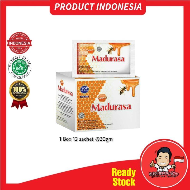Madurasa Original Minuman Madu 1 box 12sachet 20gm Product Indonesia ...