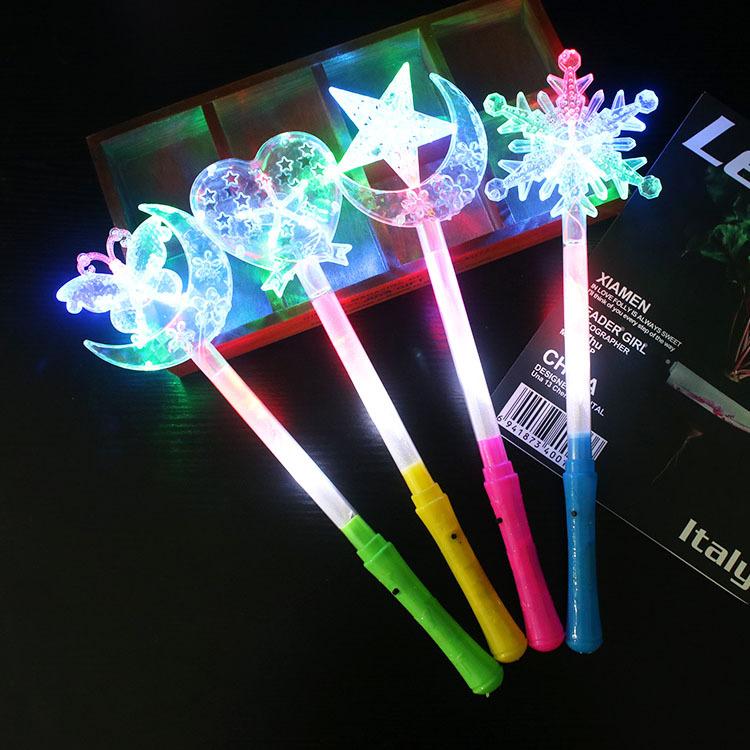 Glowing Crystal Sticks Magic Star Sticks Creative Holiday Toys - TikTok ...