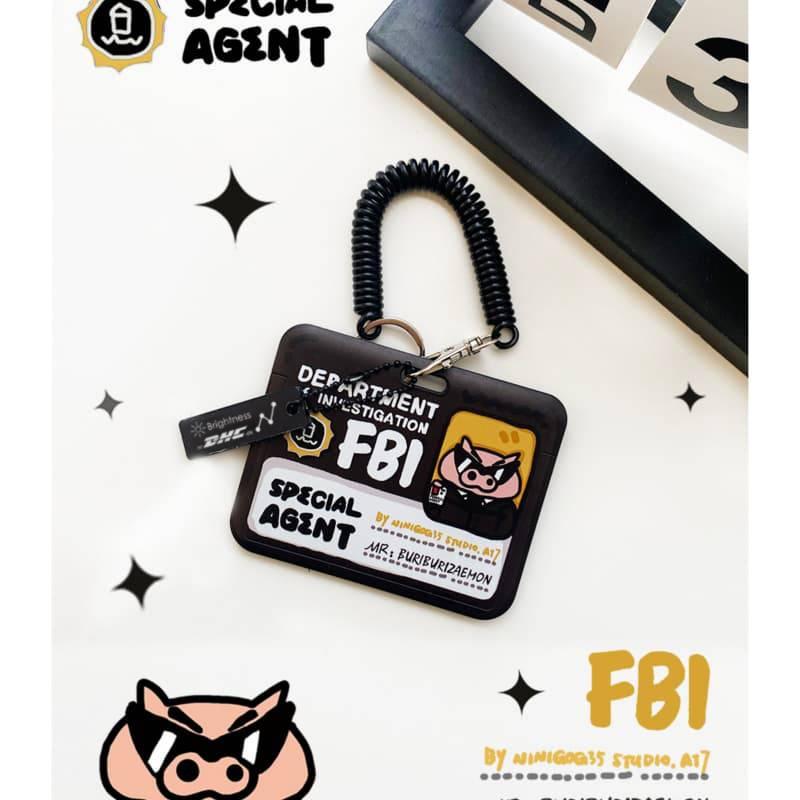 FBI Buriburizaemon card holder card collection for worker card - TikTok ...