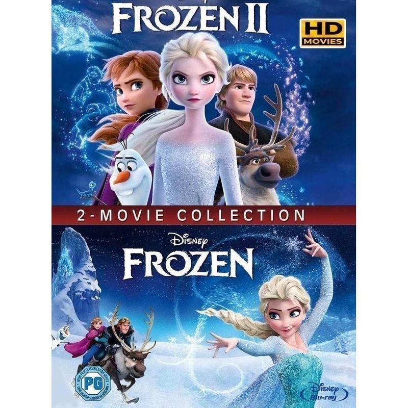 DVD Animated FROZEN 1-2 Collection - TikTok Shop Malaysia