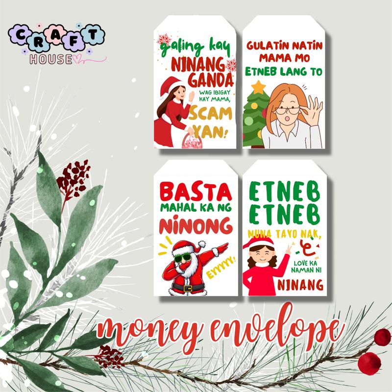 10 pcs per pack witty money envelope for cash giveways this holiday ...