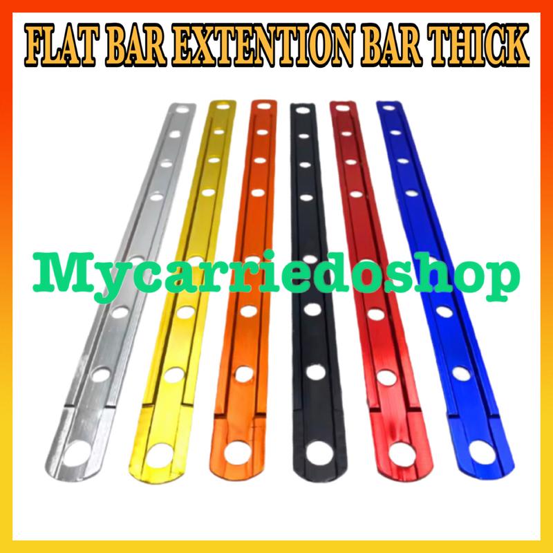 Motorcycle Universal Flat Bar Thick Aluminum Extension Bracket - TikTok ...