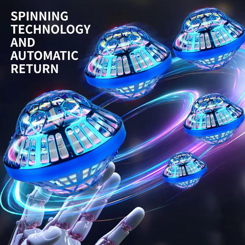 UFO Sensing ating Ball LED Luminous Intelligent Spinning Flight ...