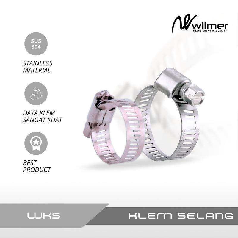 DOF Klem Selang Radiator Stainless Murah Ukuran 1/2" , 5/8" - Shop ...