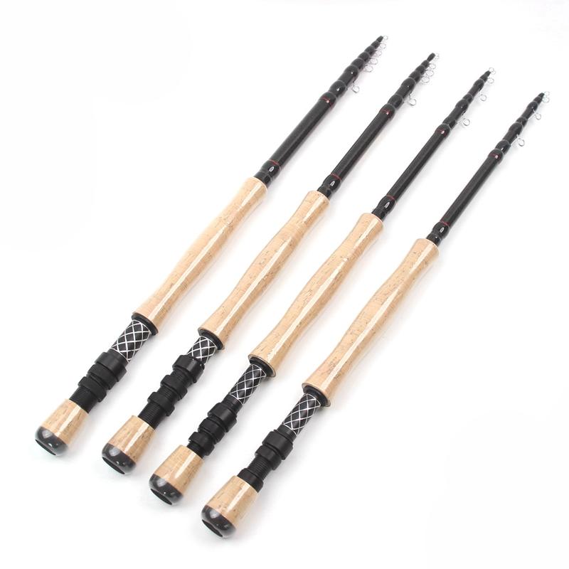 [Ultra Light Fly Fishing Rod] 2.1M 2.4M 2.7M 3.0M Telescopic - TikTok Shop