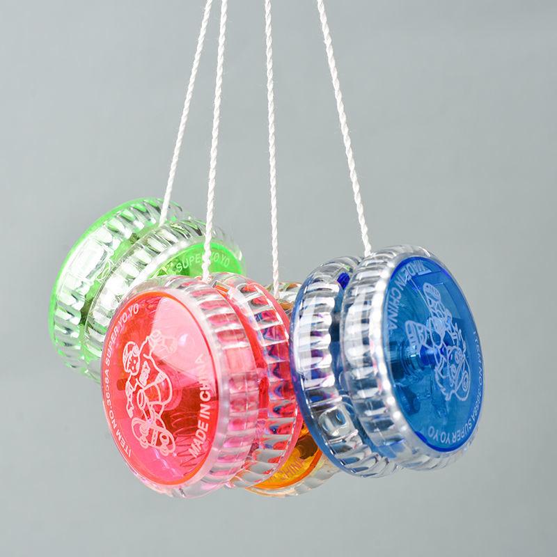 yoyo Luminous Yo-Yo Pull Line Flash Yo-Yo Ball Magic Colorfu - TikTok ...