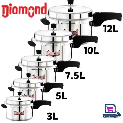 DIAMOND Pressure Cooker 3L 5L 7.5L 10L 12L 20L 22L 24L Uniqu - TikTok ...