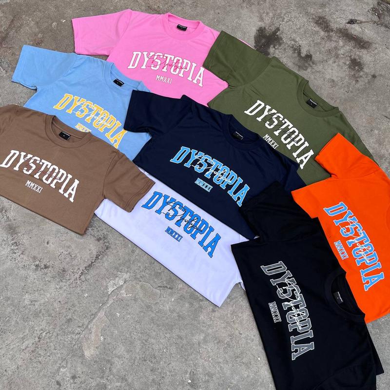 Dystopia REGULAR SIZE | "CLASSIC ATHLETIC TEE" | MOCK NECK | - TikTok ...