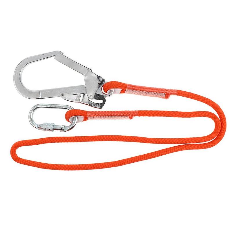 Outdoor Rock Climbing Arborist Fall Arrest Safety Lanyard with - TikTok ...