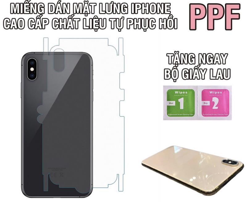 Miếng Dán Lưng Iphone PPF Mặt Sau Full Viền Chống Xước Cho Iphone ...