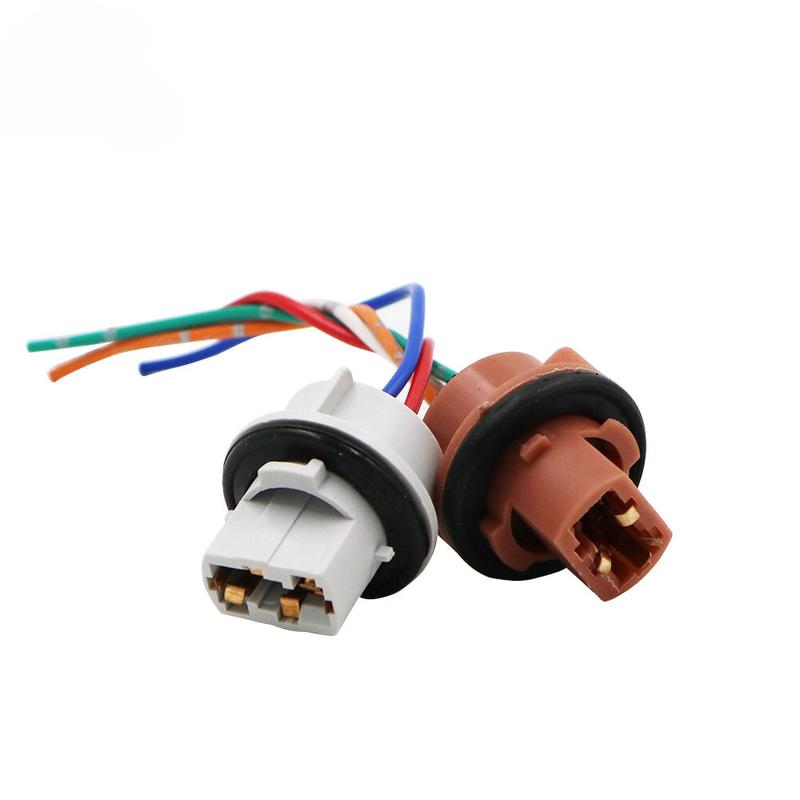 2pcs Original Car Socket T20 7440 W21W 7443 W21/5W LED Bulb Holder ...