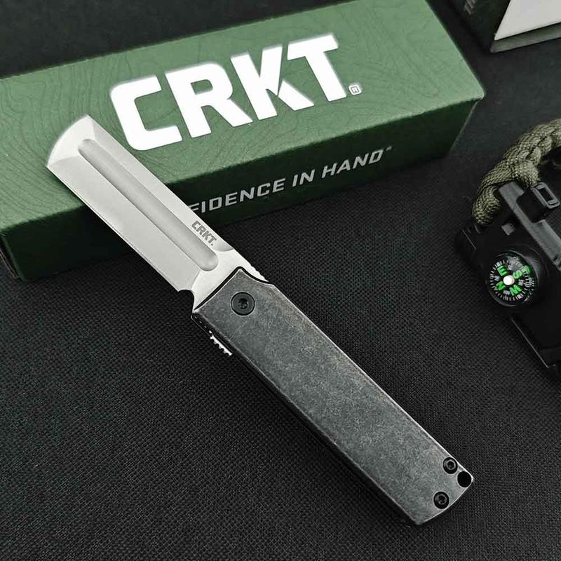 CR 5915 Folding Knives 8Cr13Mov Blade with 420 Steel Handle - TikTok Shop