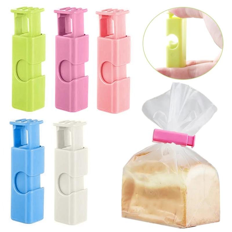 Klip pengedap musim bunga untuk makanan ringan, alat penyimpanan ...