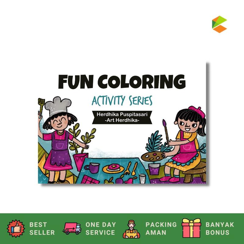 BUKU MEWARNAI - FUN COLORING ACTIVITY SERIES - Original - Cklik - Shop ...