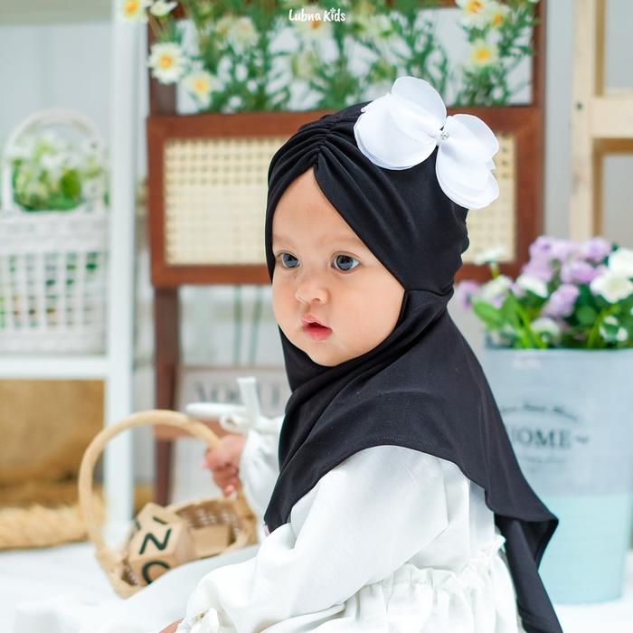 Jual Hijab Bayi Lubnakids Butterfly Khimar - Salmon , L - Kota Semarang ...