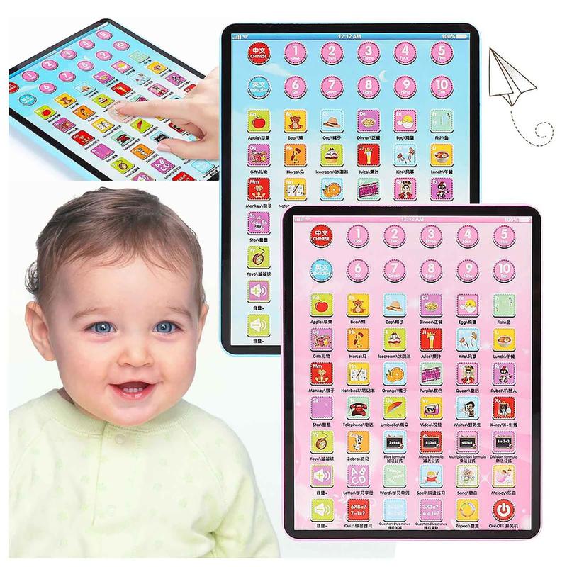 Premium Kids Early Learning Tablet iPad Educational Toy with English ...