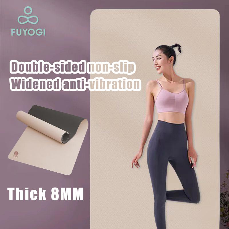 Tikar Yoga, Fugis, Anti-gelincir, Sesuai untuk Senaman, Gim dan ...