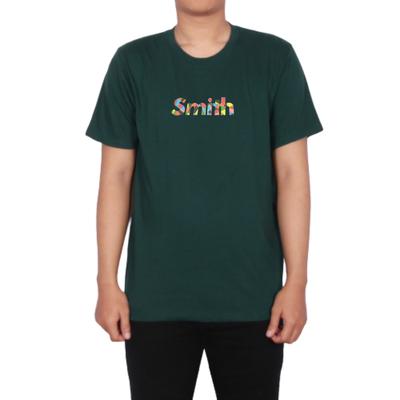 KAOS SMITH MARUN LOGO PELANGI / T-SHIRT HOUSE OF SMITH MAROON HIGH ...