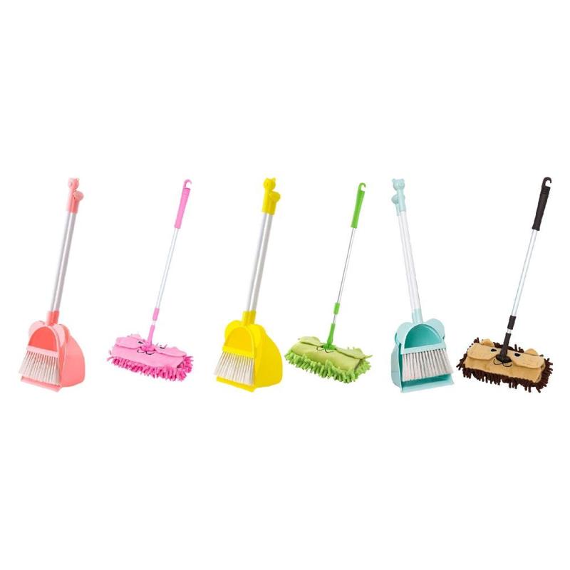 Mini Broom with Dustpan Mop for Kids Birthday Gifts Little Housekeeping ...