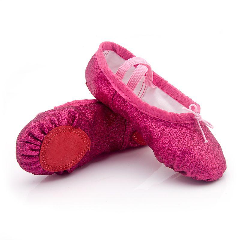 2025 Shiny Popular Dancing Shoes Girl's Soft Bottom Training - TikTok ...