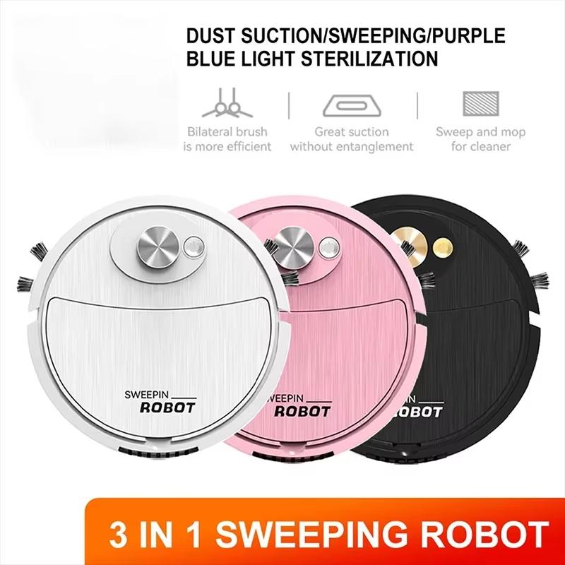 3-in-1 Smart Sweeping Robot Home Mini Sweeper Vacuum Mopping - TikTok ...