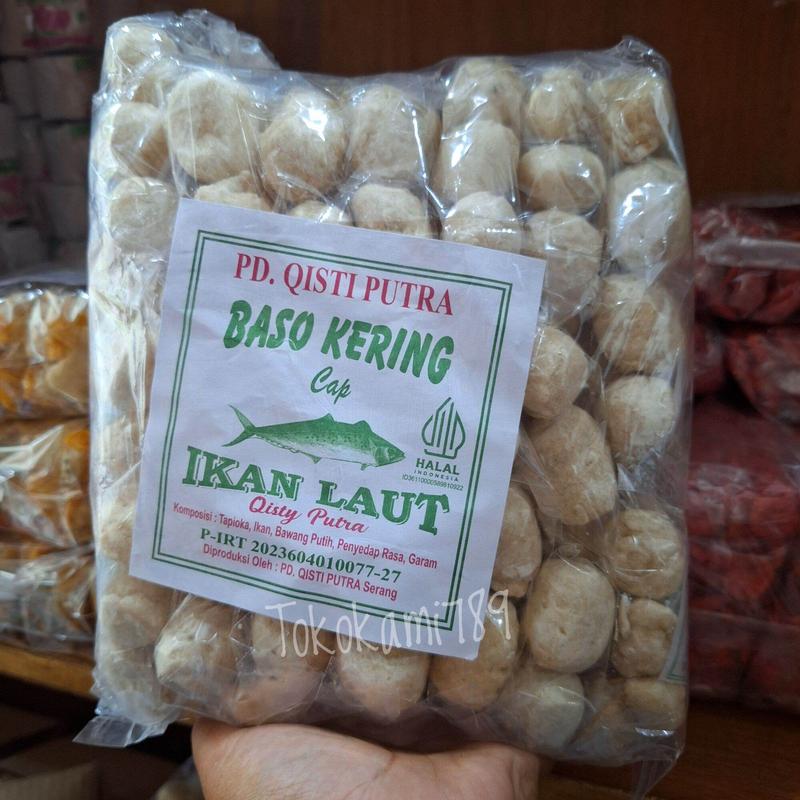 Kerupuk Bakso Kering Baso Ikan Laut 1 Pak Isi 20 Bungkus - Shop | Tokopedia