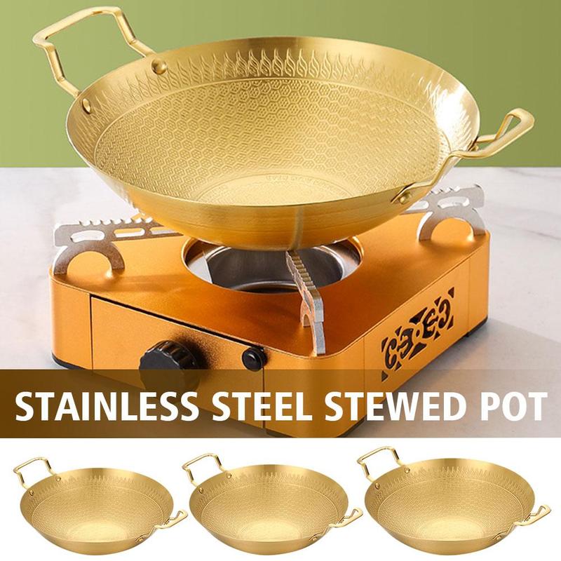 Stainless Steel Korean-Style Stewed Pot Hot Pot Commercial Pot - TikTok ...