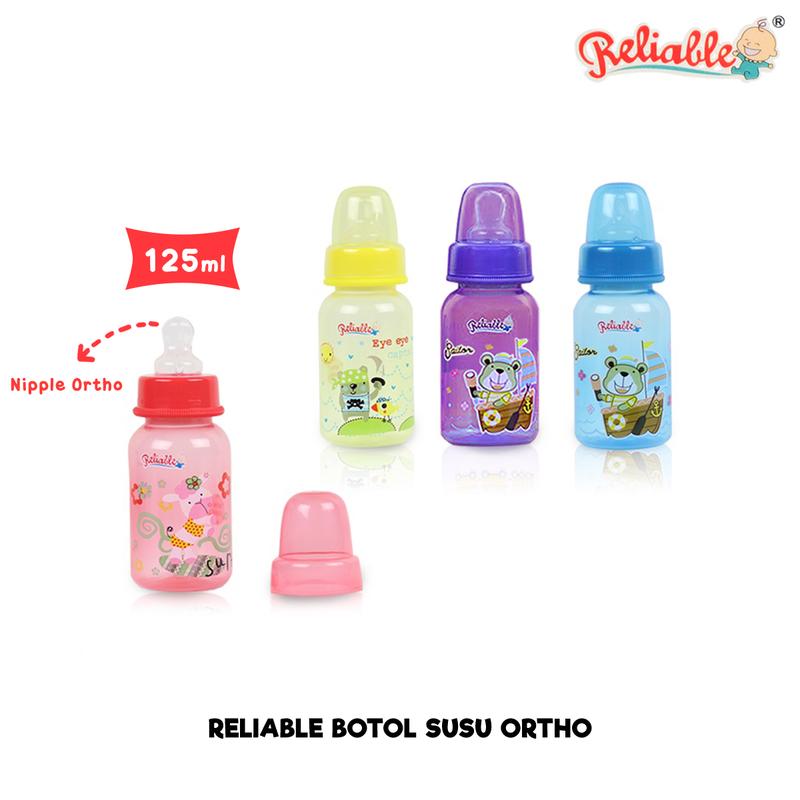 RELIABLE BABY BOTOL SUSU ORTHO 125ML - Shop | Tokopedia