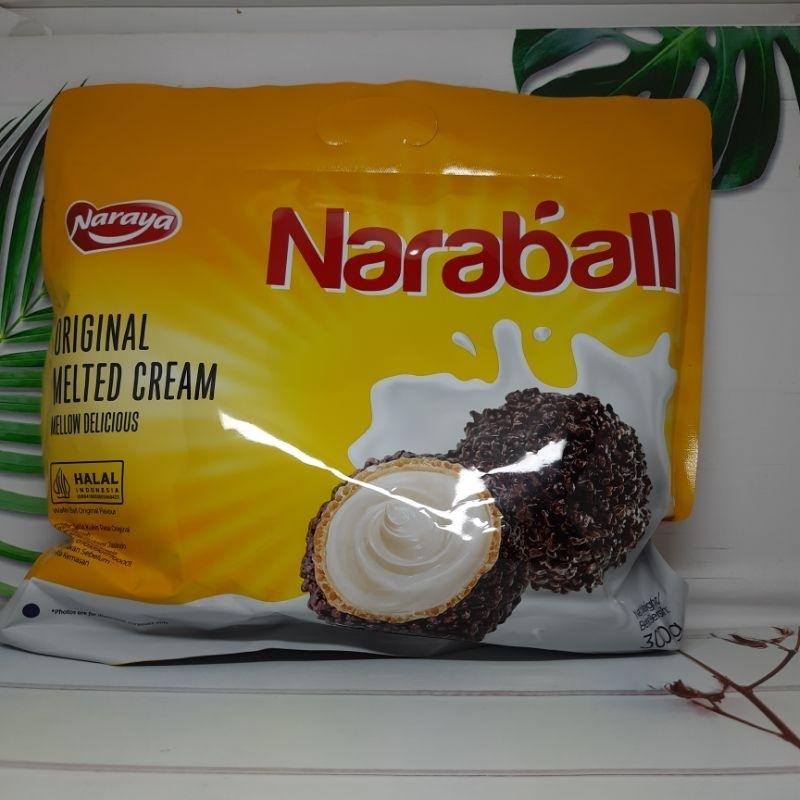 [300gr] Cemilan Chocolate Naraya Naraball Wafer Salut Susu Snack - Shop ...