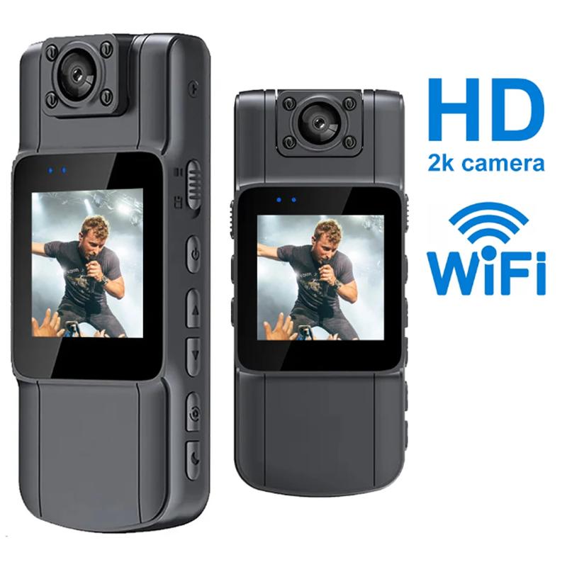 L11 2K WiFi Action Camera IR Night Vision Body Camera Video Recorder ...