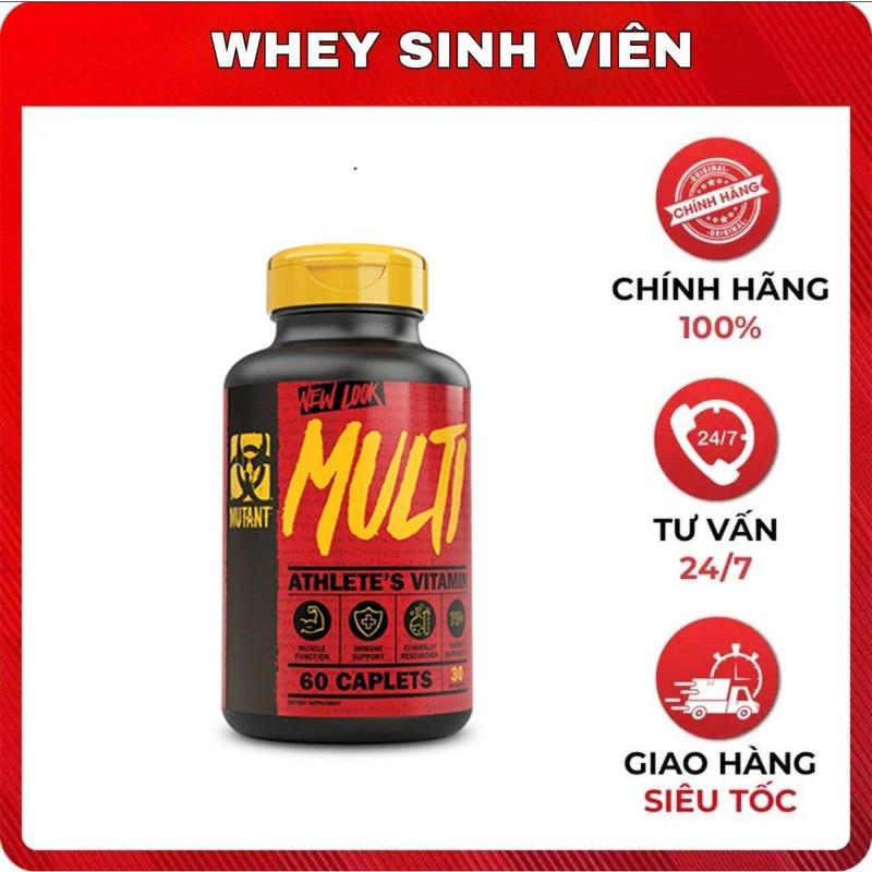 [Chính hãng] Viên uống Vitamin tổng hợp Mutant Multivitamin (60 ...