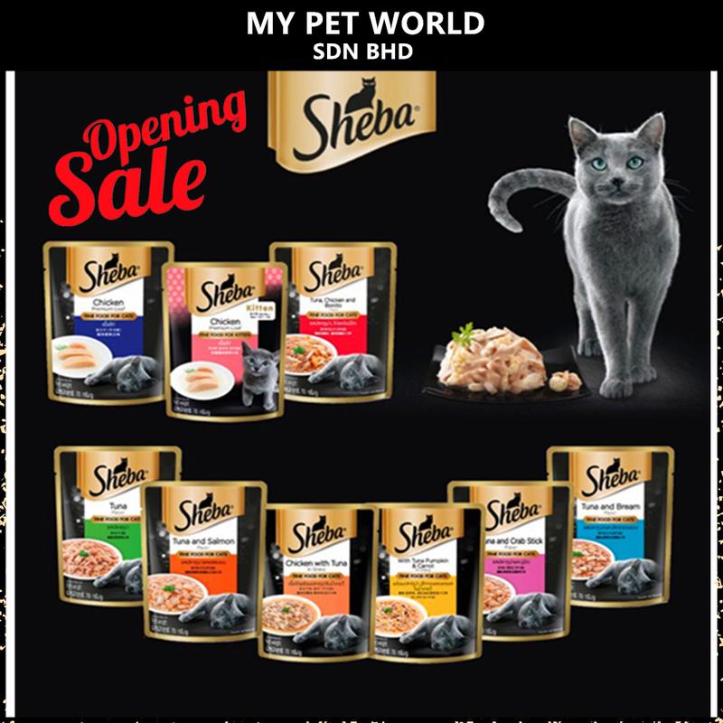 Sheba Cat Pouch Tuna 70G / Cat Wet Food / Sheba Pouch - TikTok Shop ...