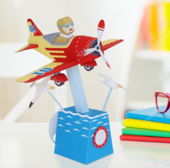 Jual PILOT PESAWAT TERBANG BISA BERGERAK PAPERCRAFT MINIATUR ACTION ...
