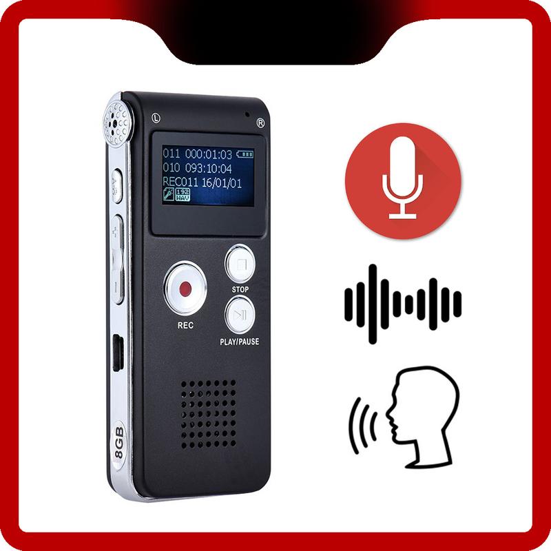 Perakam Suara, Perakam Bunyi Audio, dengan Audio Digital 8Gb - TikTok ...