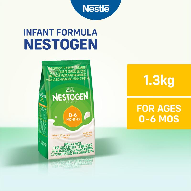NESTLE NESTOGEN Infant Formula for 0-6 Months 1.3kg - TikTok Shop ...